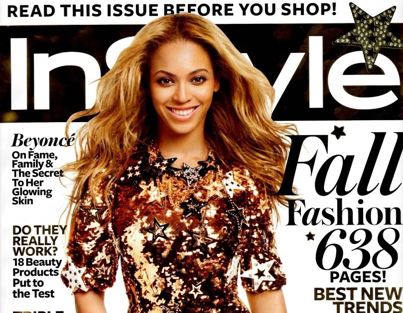 Smartologie: Beyonce for InStyle Magazine September 2011 - First Look
