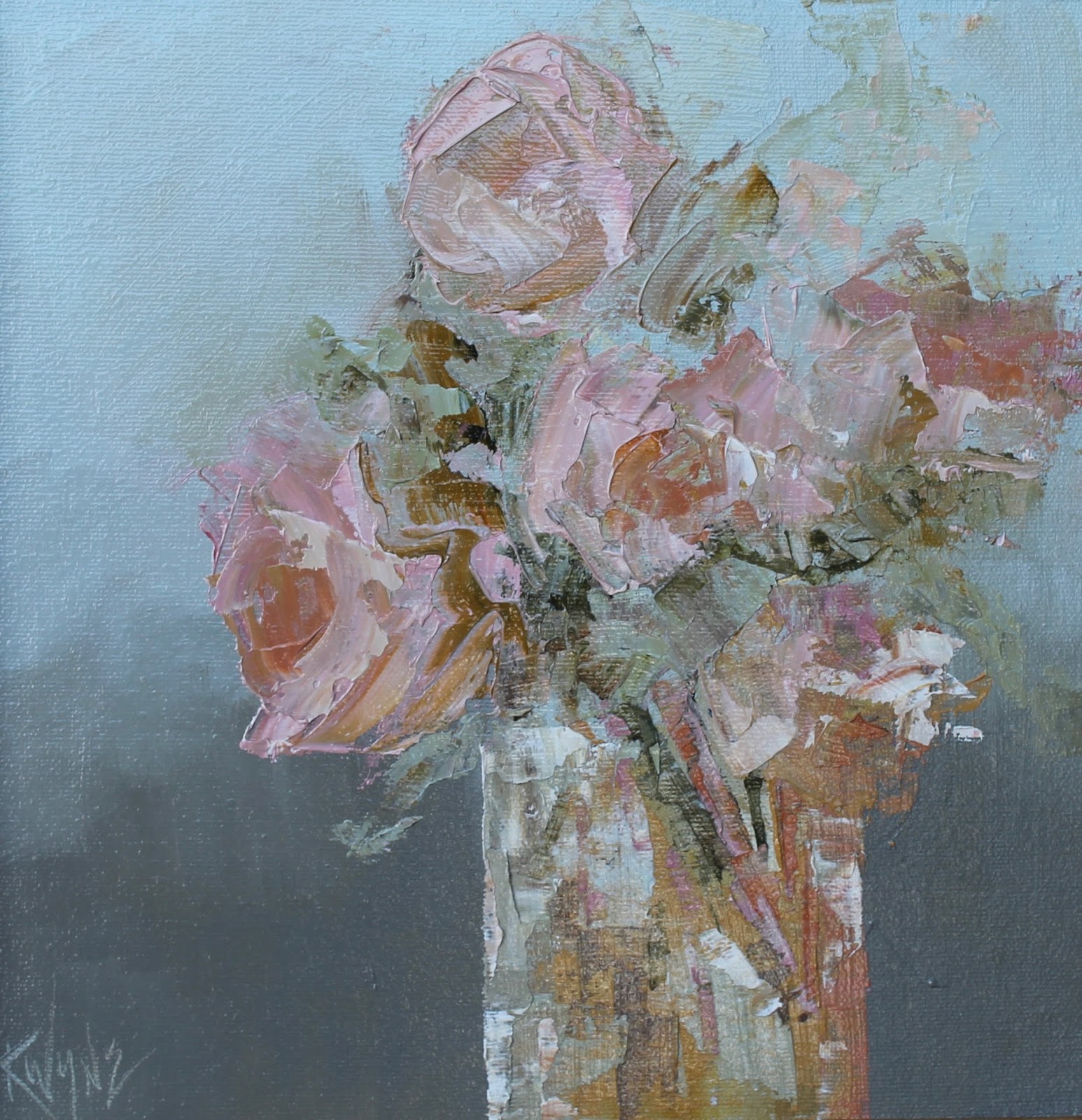 Kay Wyne Fine Art Blog: Dusty Roses by Kay Wyne