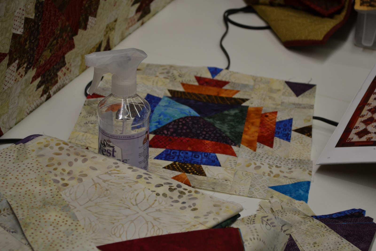 From our hutch to yours: Pineapple Nine Patch Class: Part 2