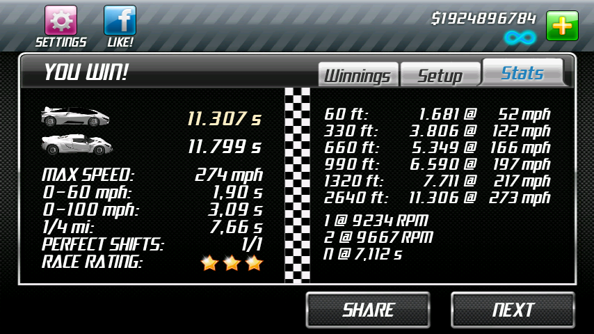 Drag Racing Tune Car V.1.5: Drag Racing tune car SSC Tuatara(v.1.5)