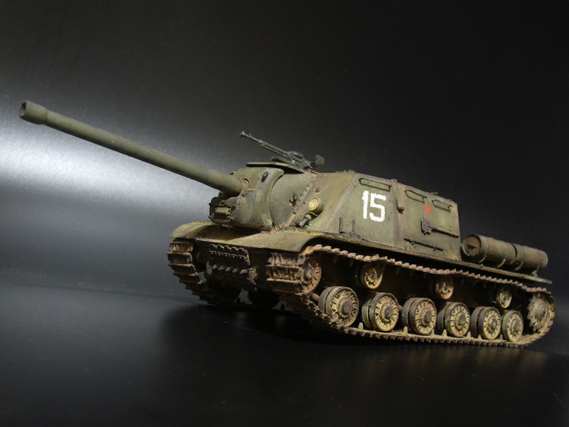 SOVIET TANK DESTROYER ISU-122 蘇俄ISU-122重驅逐戰車