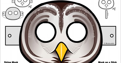 My Owl Barn: Halloween Printable Owl Masks