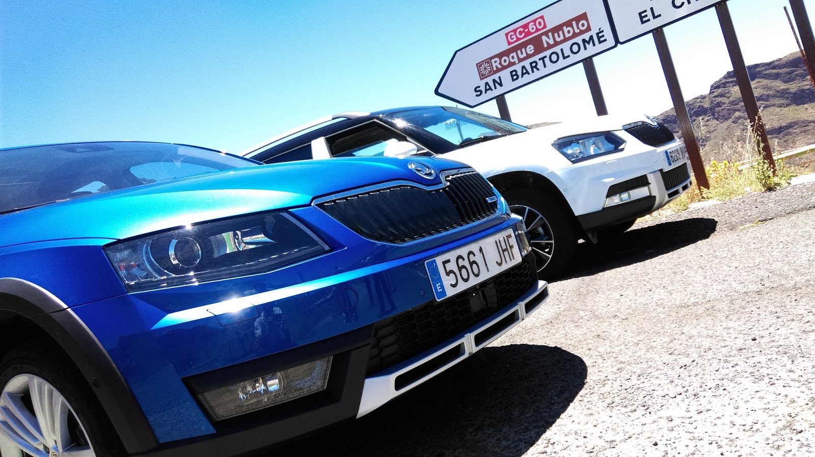 Jornada Skoda 4x4 Experience.: Tested Cars