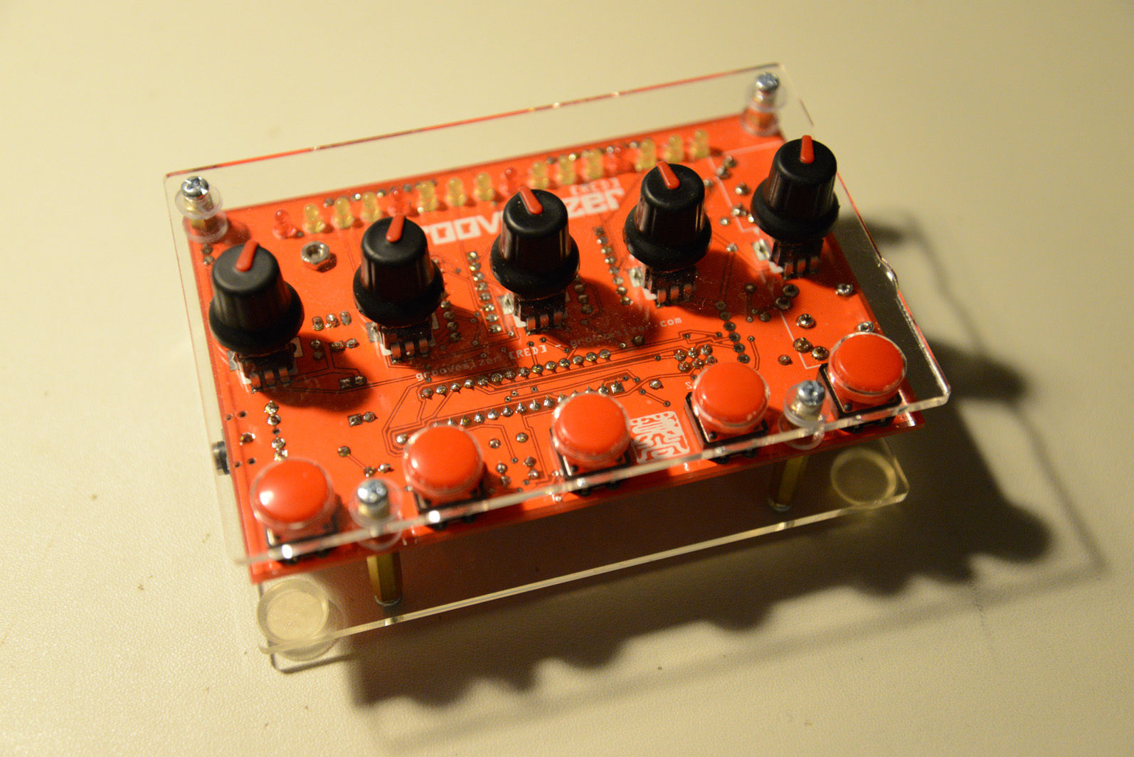 MATRIXSYNTH: Groovesizer Red - 16 step sequencer and granular synth