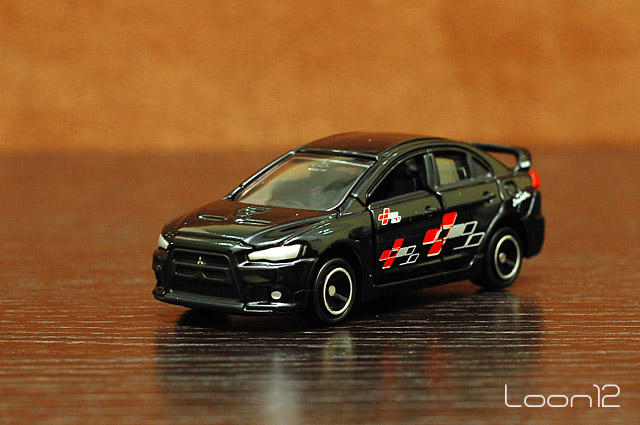 ~ My Die Cast Life ~: Tomica AEON Mitsubishi Lancer EVO X