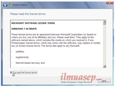 Tutorial Cara Instalasi Windows 7 - Ilmu Asep Blog