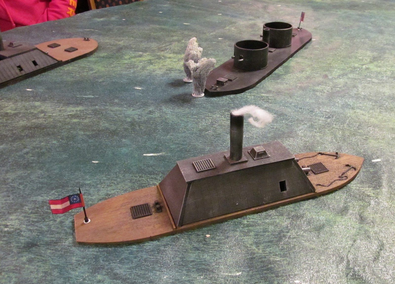Blenheim to Berlin: 28MM ACW NAVAL: ACTION ON THE YAZOO RIVER