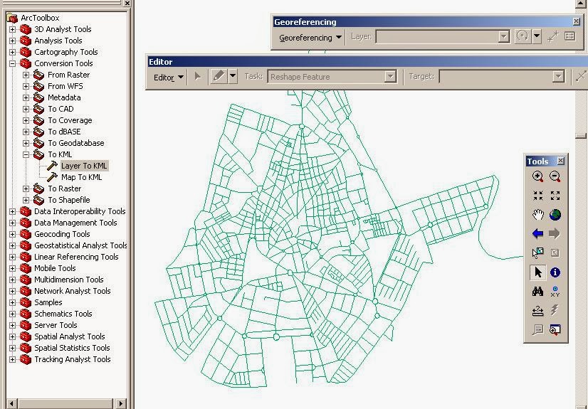 sig-soluciones: COLOCAR UN SHAPEFILE EN EL GOOGLE EARTH.