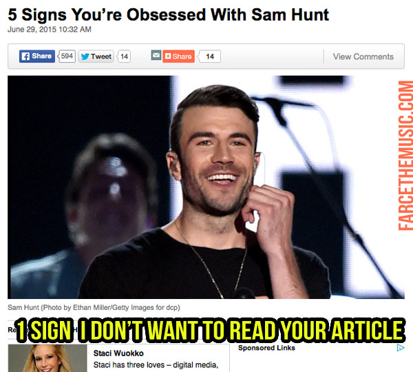 Farce the Music: Monday Morning Memes: Lee Greenwood, Sam Hunt, Willie