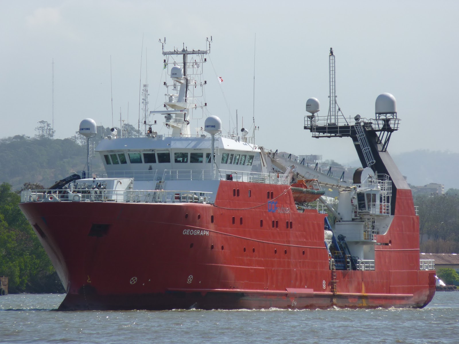 Ships calls Vitoria: Geograph - Dive Support Vessel - ROV Vessel