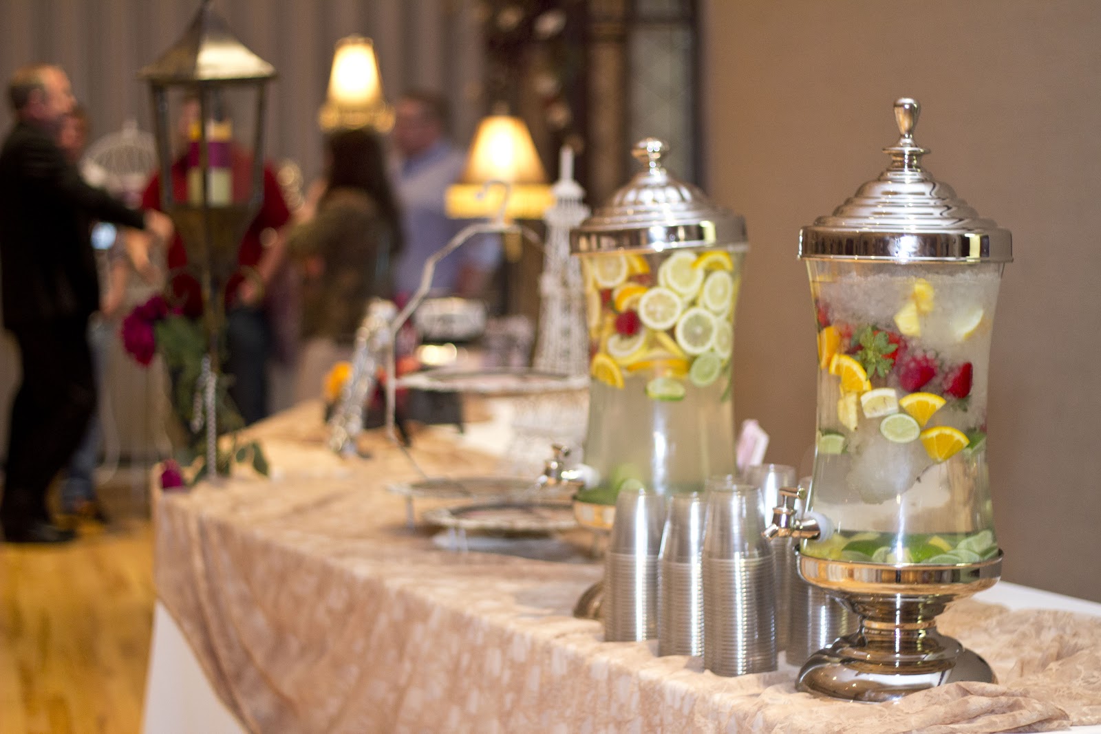 Trisa & Co. Designs & Events: Paris Inspired Reception - Ivory ...