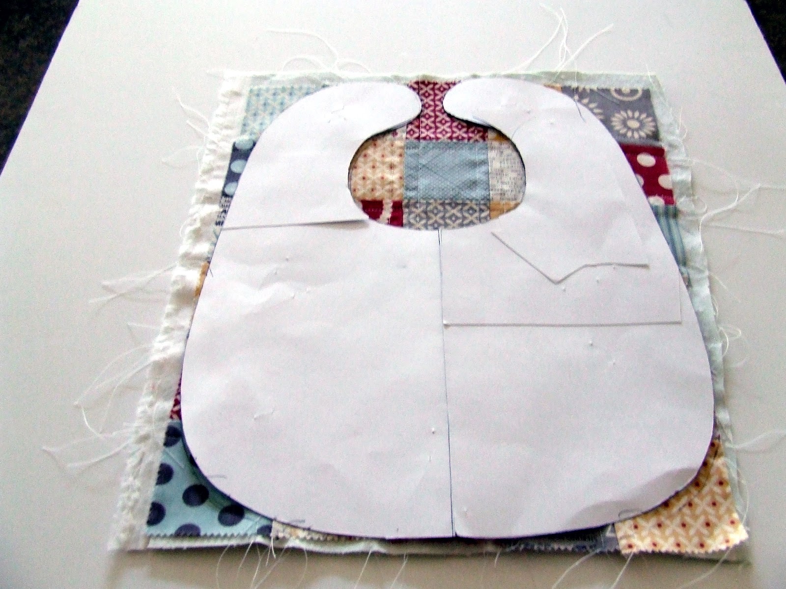 Our Cozy Nest: Quilted Baby Bib Tutorial