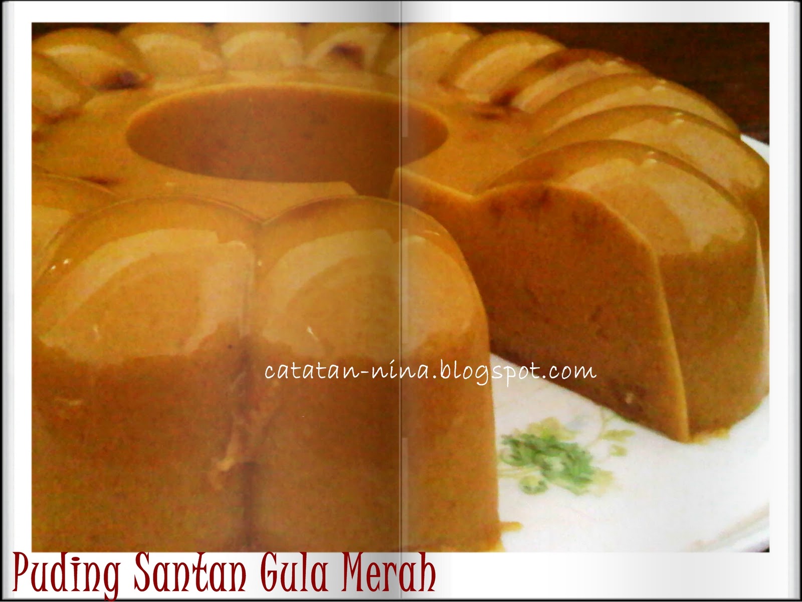 PUDING SANTAN GULA MERAH - Catatan-Nina | Aneka Resep Masakan Rumah ...