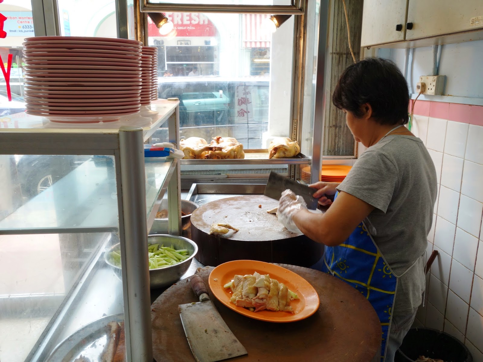 PinkyPiggu: Yet Con Hainanese Chicken Rice 逸群鸡饭 @ Purvis Street ~ One ...