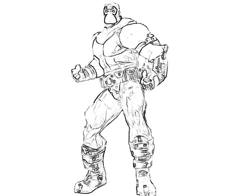 Bane Coloring Pages