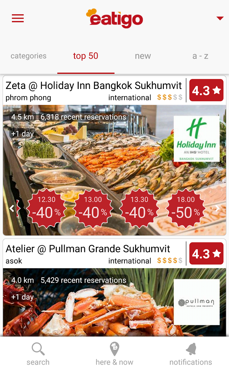暢遊泰國必用APP--eatigo(含教學) | 浪‧慢‧谷