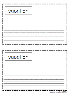 Classroom Freebies Too: Summer Writing