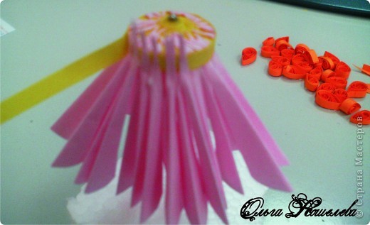 How to make pink flowers - crazzy craft