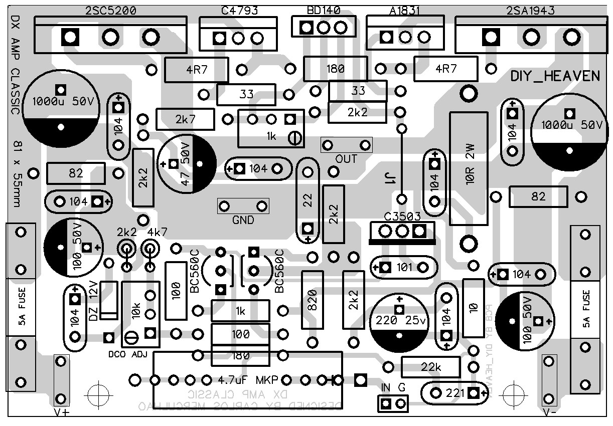 Dukun Elektro: DX Amplifier Classic