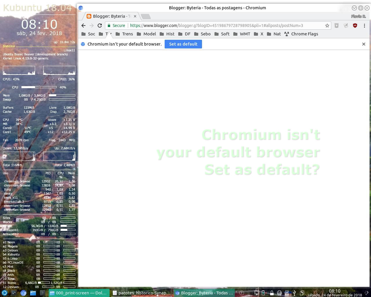 Byteria: Chromium isn't your default browser