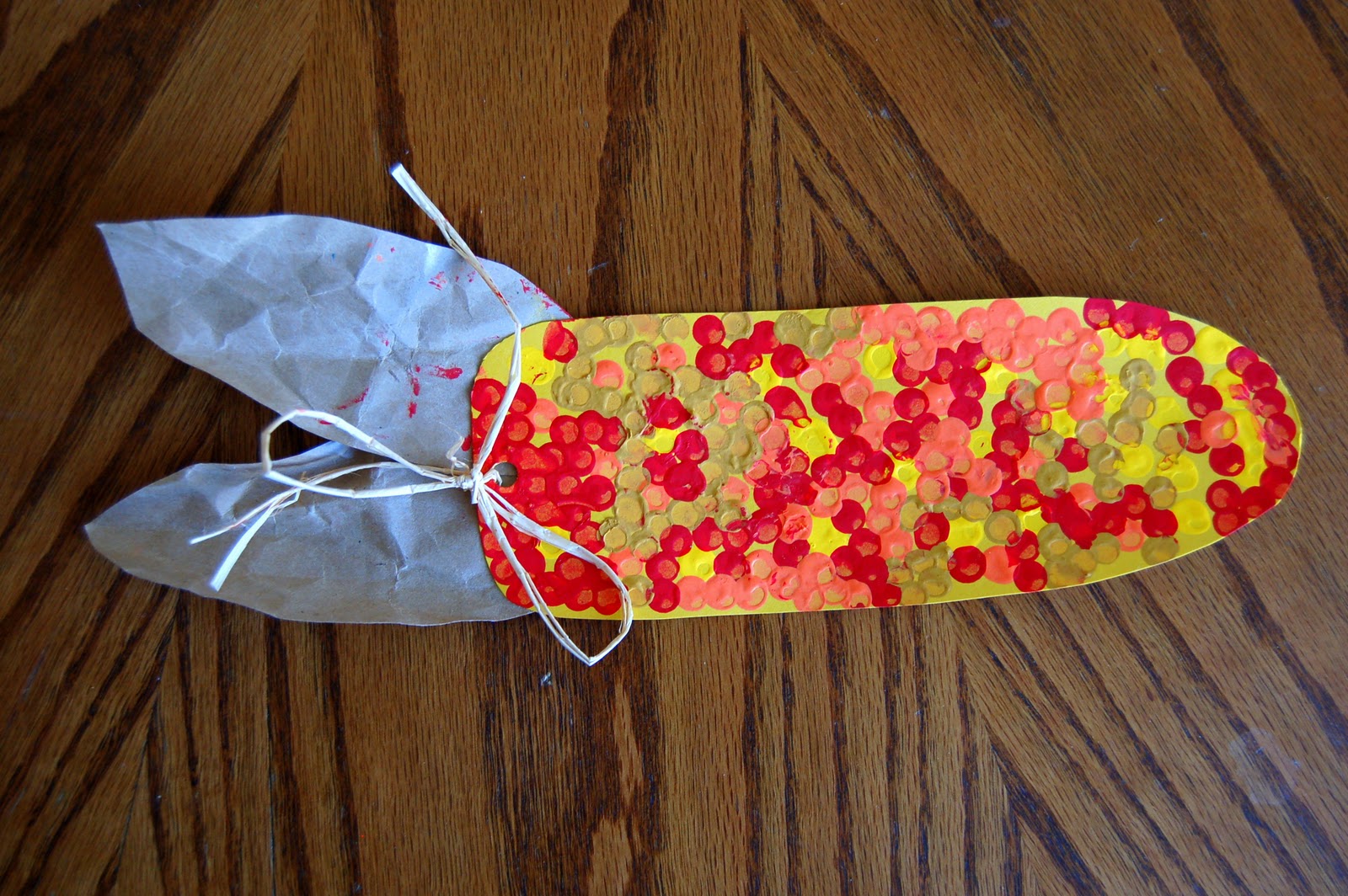 Thanksgiving Reenactment and Indian Corn Craft ~ She's Crafty