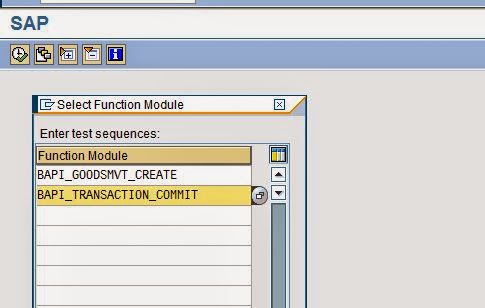 ABAP Mania: Running More Than One Function Module Using SE37