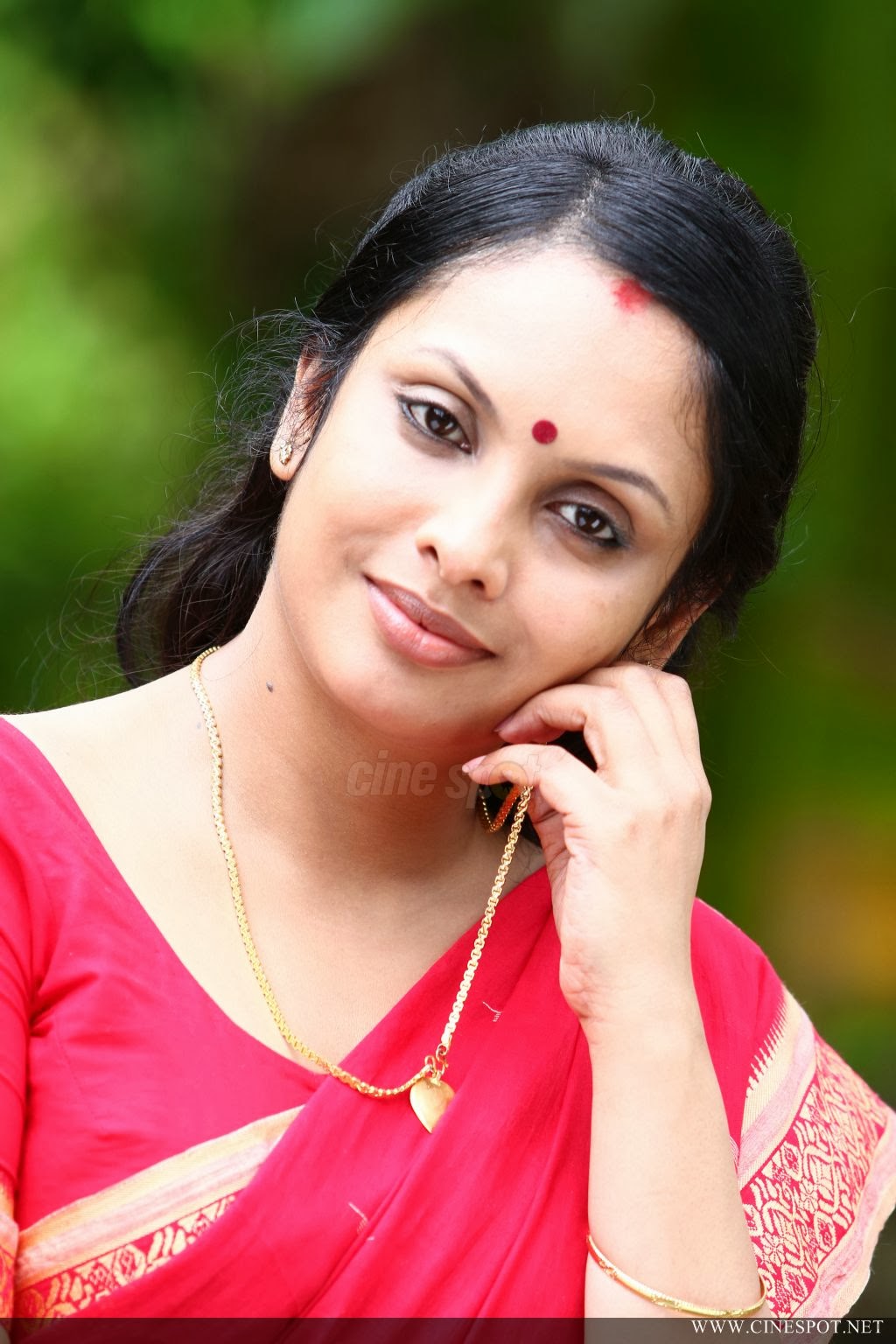 Jyothirmayi In Saree
