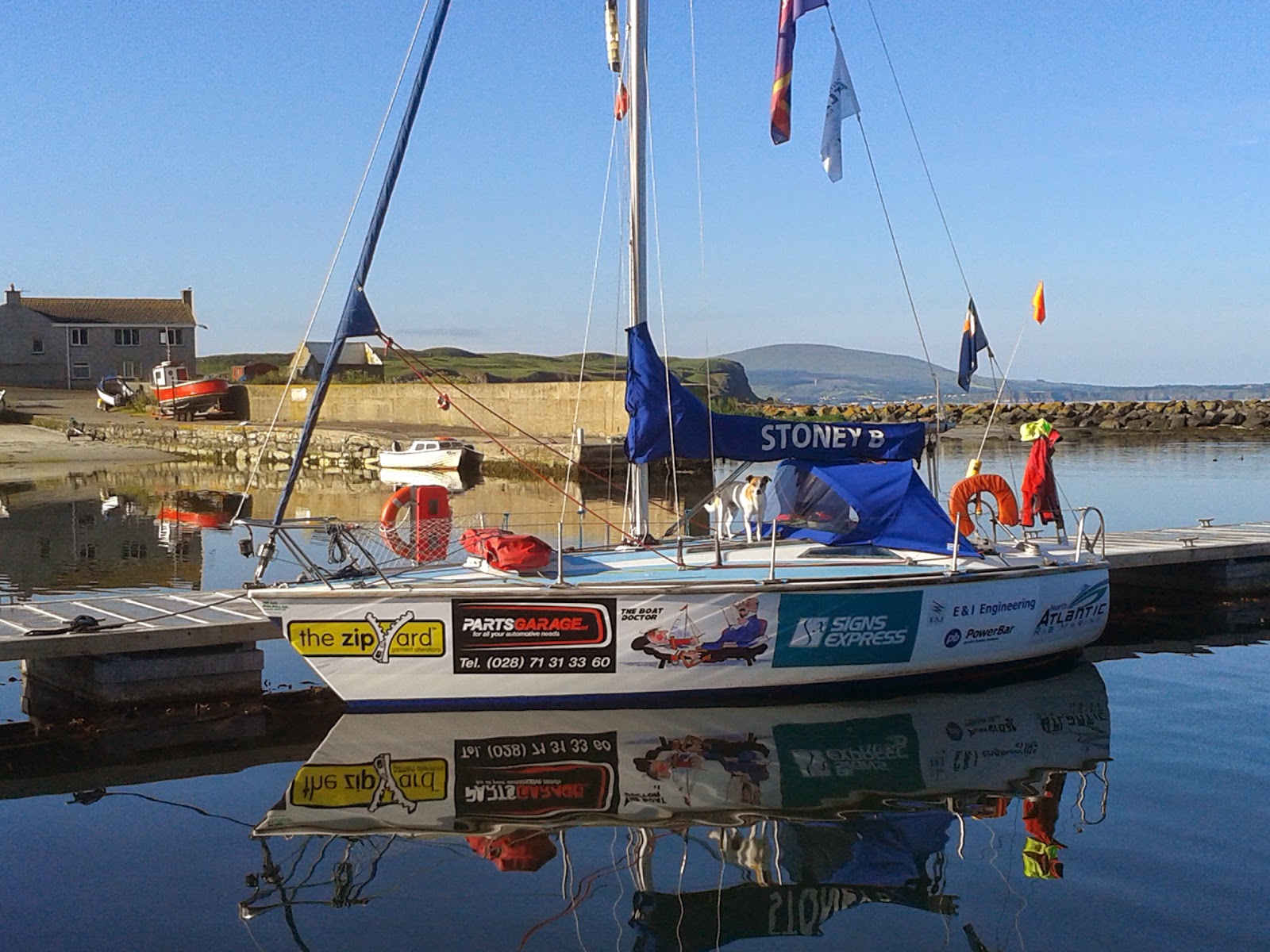 Sailing for MacMillan: Bangor to Kilkeel harbour