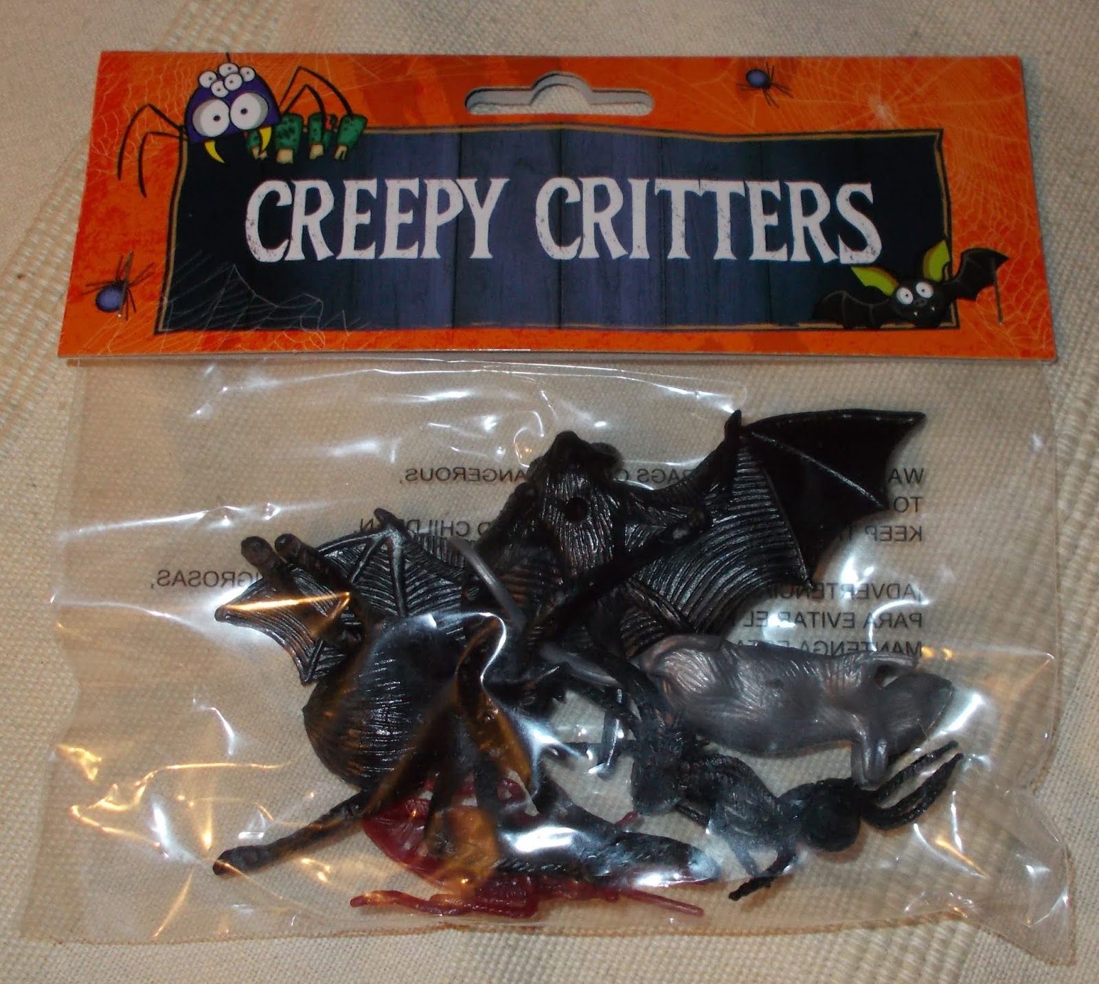 A is for All Hallows' Eve - Creepy Critters | Small Scale World