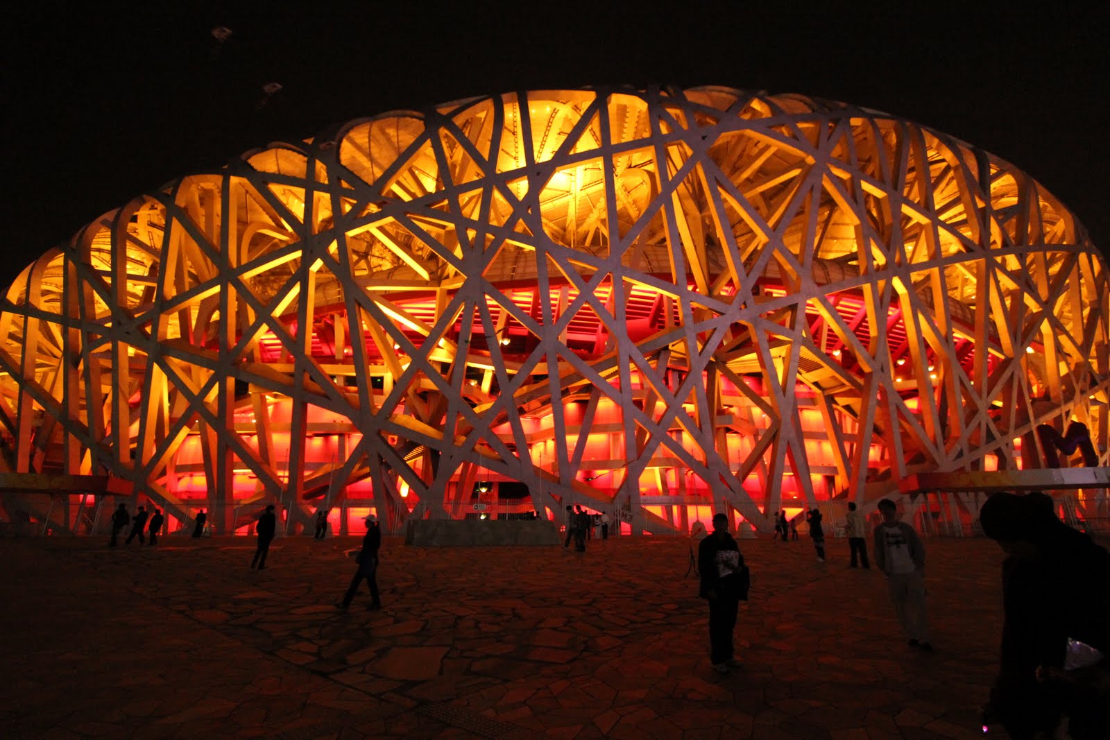 In Technicolored Life: The Bird's Nest and Water Cube