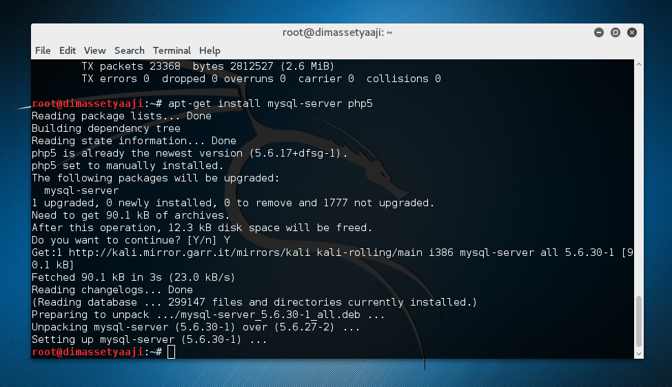 Konfigurasi Web Server Pada Kali Linux ~ Kamu Info