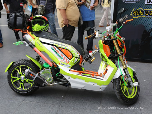 Honda Zoomer X Modification - Phnom Penh Motors