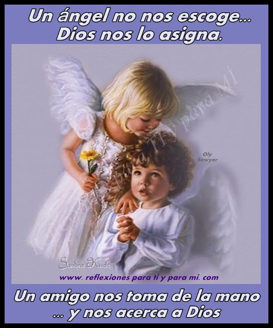 Reflexiones para TI y para MÍ: + Diferencias entre un Angel y un Amigo