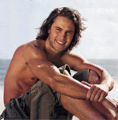 Strong Man: Handsome Muscular Man - Taylor Kitsch, Canadian actor and model