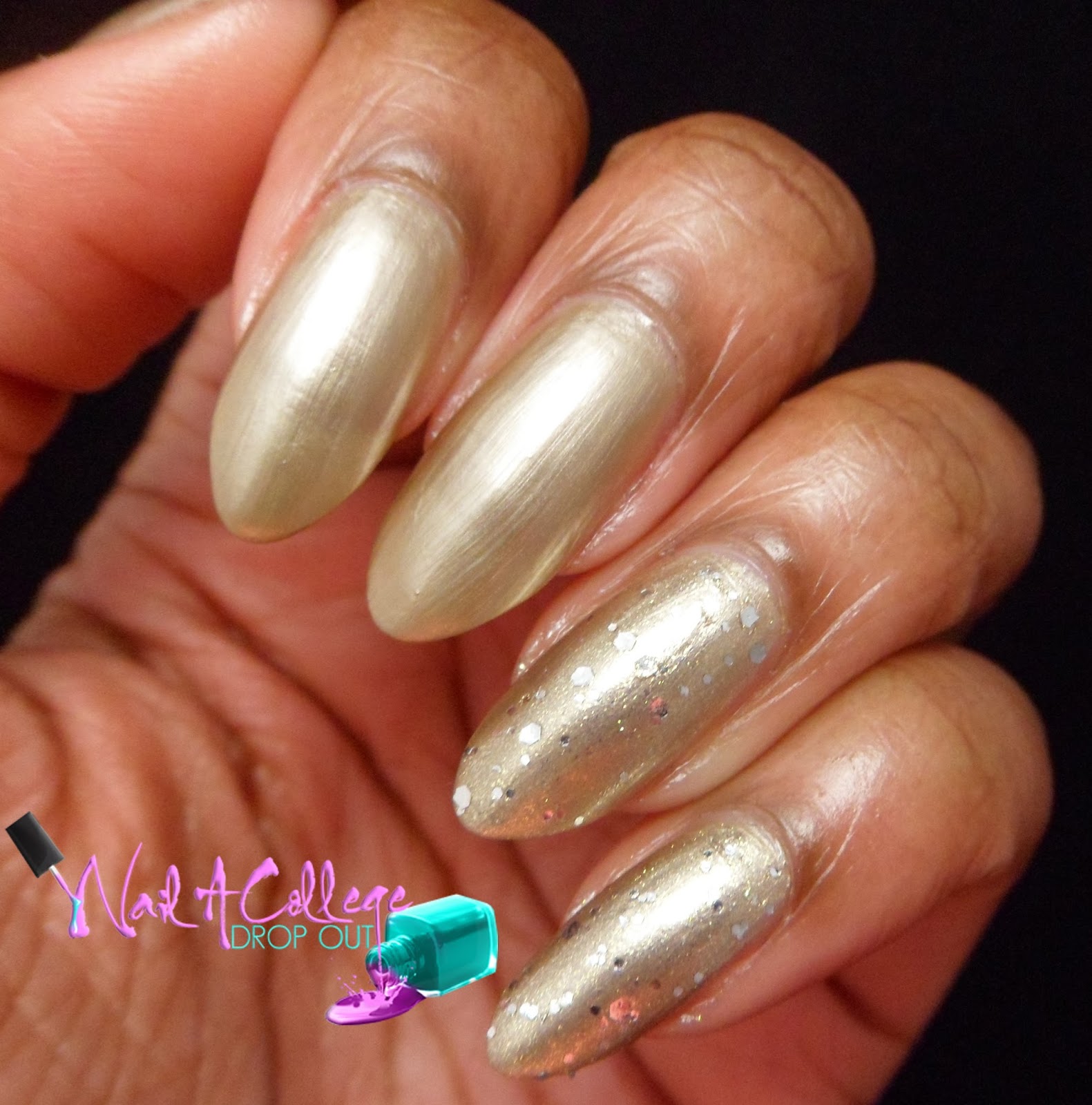 Nail A College Drop Out: Pure Ice New Year New Hue (Partial) Swatch ...