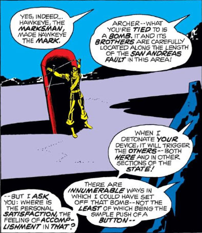 The Peerless Power of Comics!: The Mark Of A Marksman