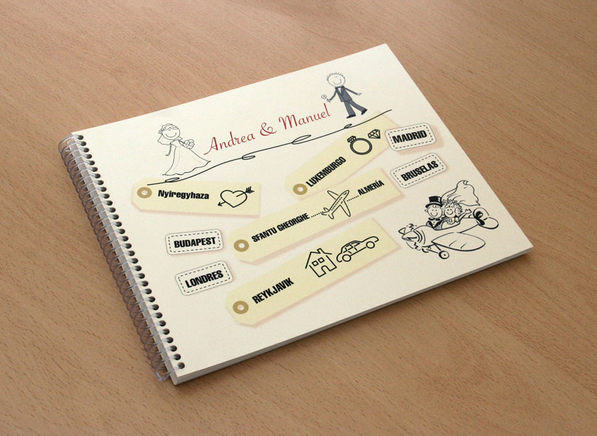 ¡Novedad! Libros de viaje de novios