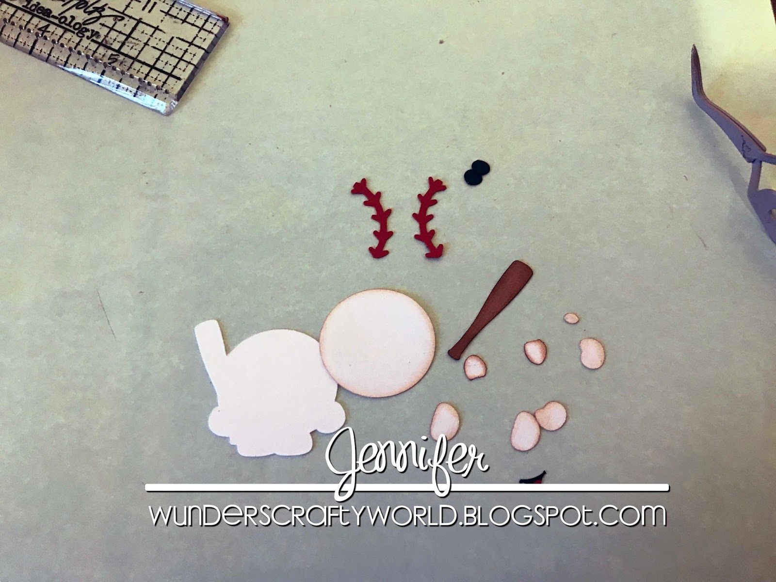 Wunder's Crafty World: For the love of baseball....