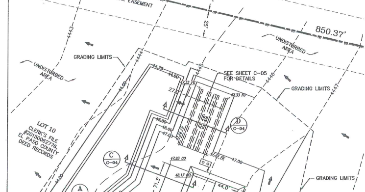 Building Blue Lizard: Grading and Drainage Plan Approved!