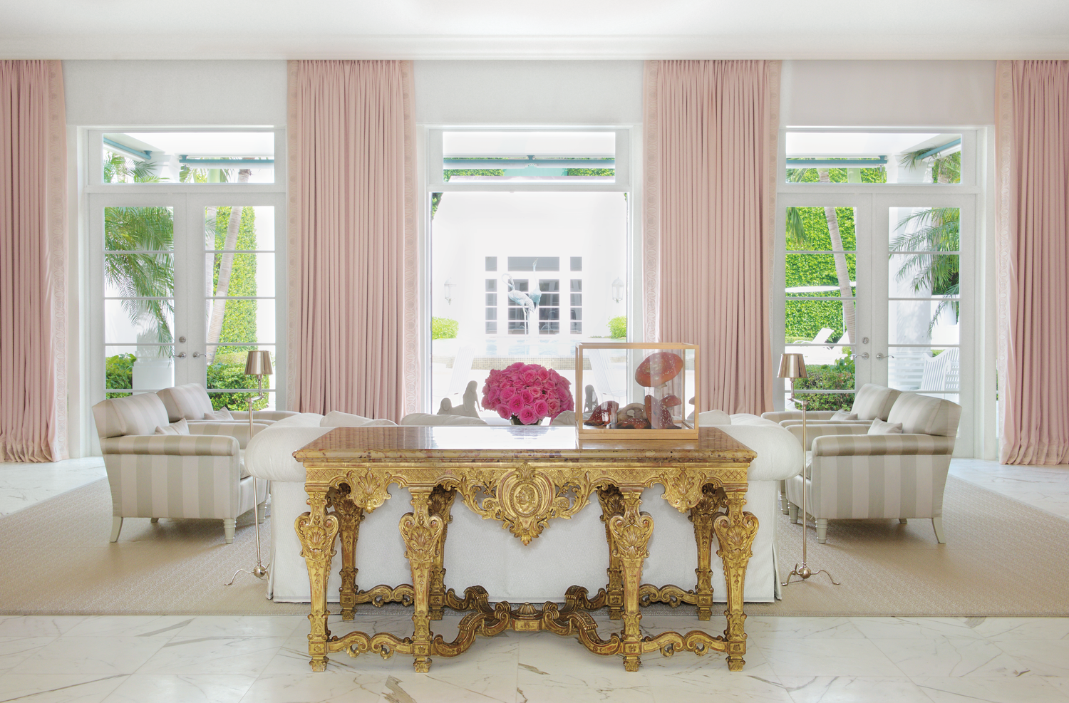 Beautiful Interiors and 18th Century Style: Pink Interiors!