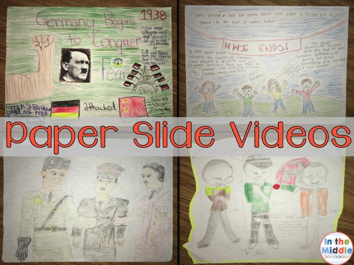 In The Middle: Paper Video Slides