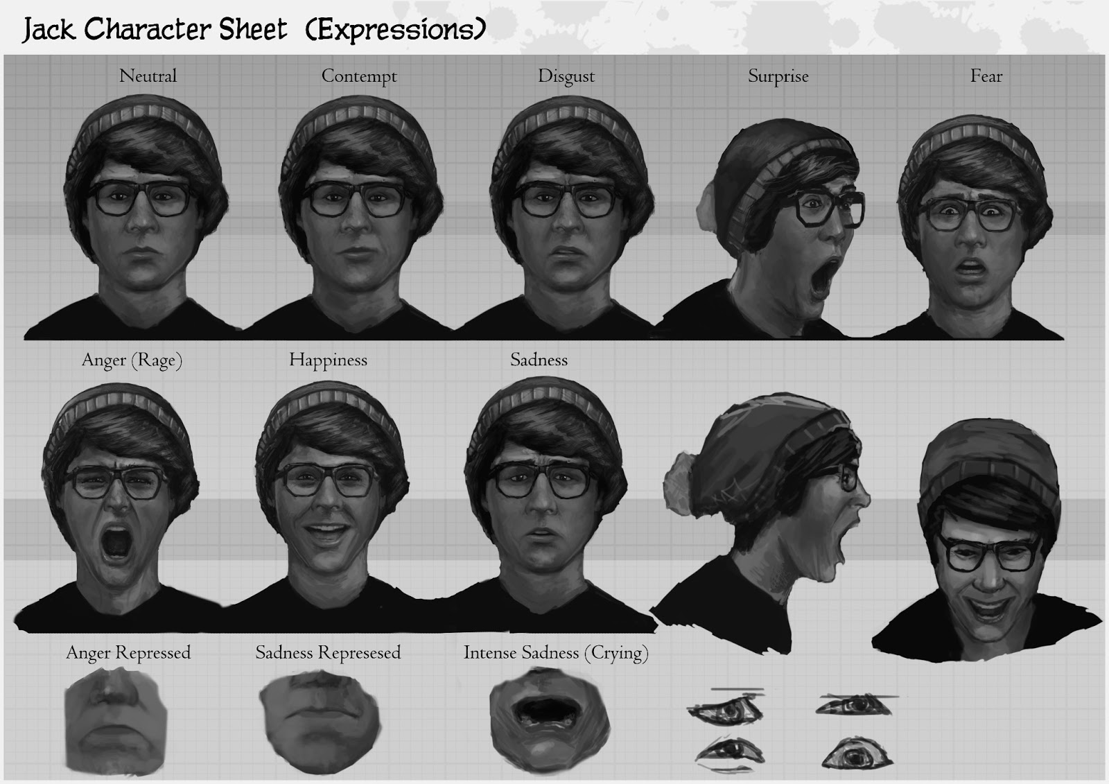 Tim Walmsley: Jack Character Sheet (Expressions)