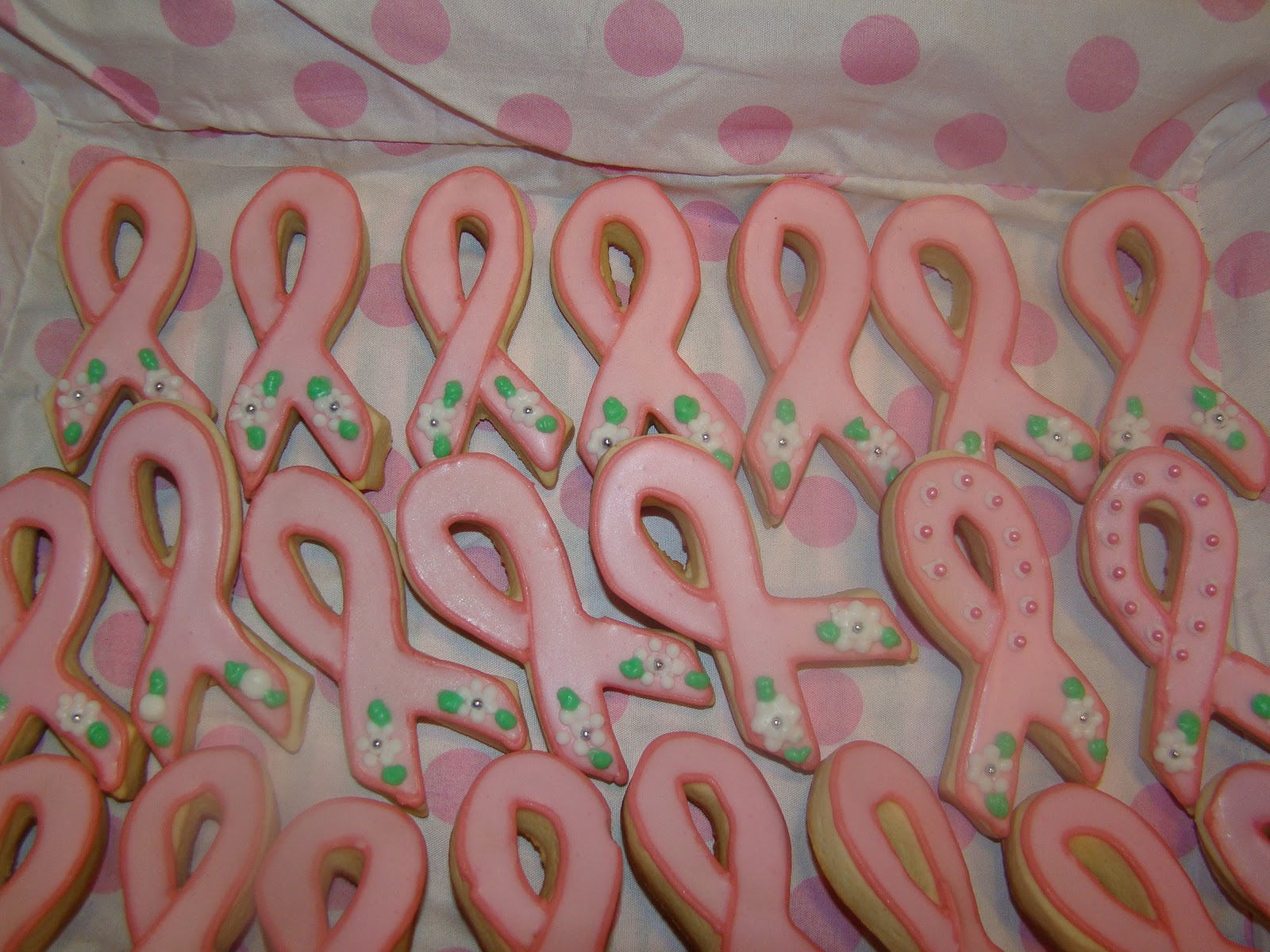 Candicakes: GALLETAS LAZO ROSA
