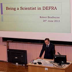 Department of Plant Sciences: Defra Careers in Science talk