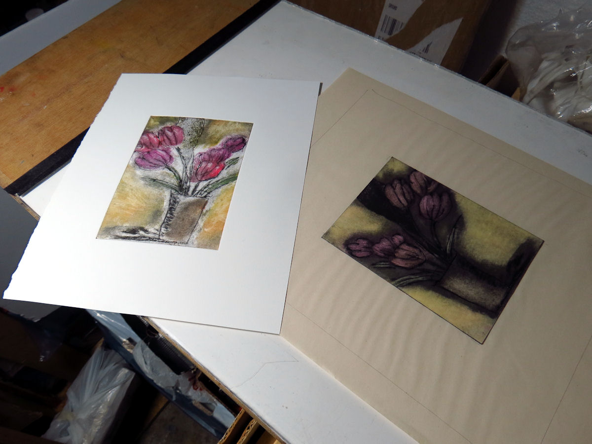 My Printmaking Journey: Milk carton printmaking - experimentations