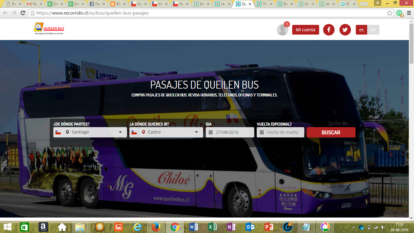 Viaje por Chile: Queilen Bus