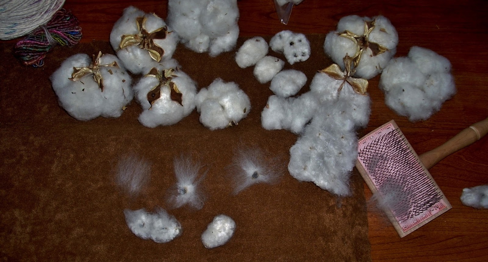 HeartSong Studio: Ginning Cotton by Hand