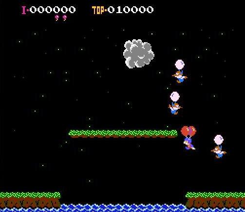 Retro Game Reviews: Balloon Fight (NES review)