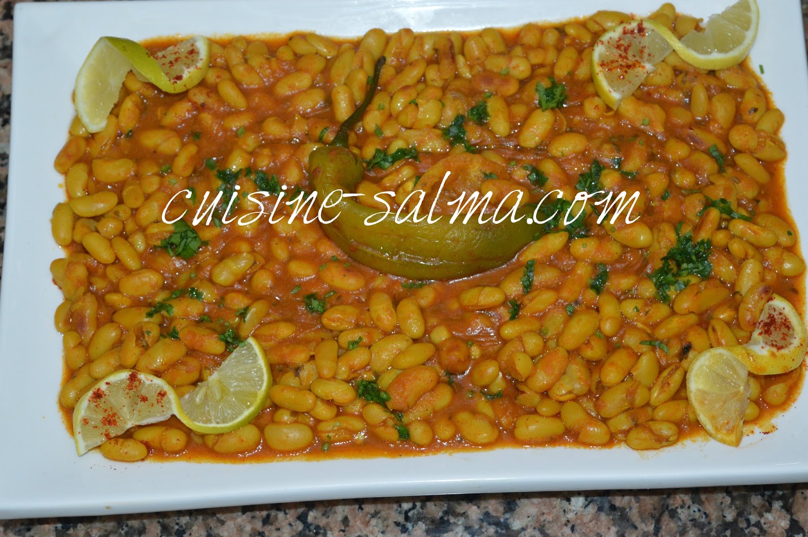 Loubia marocaine اللوبيا على الطريقة المغربية مع سر لذتها - مطبخ أم ...