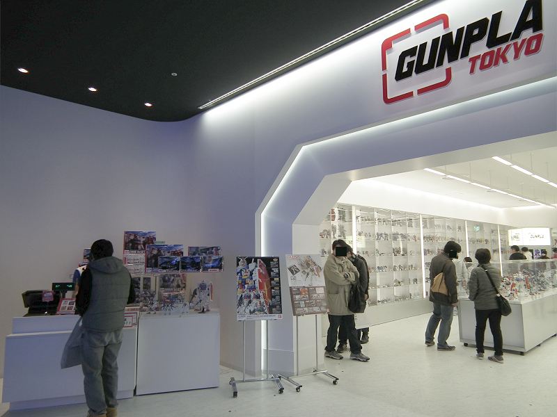 GUNDAM GUY: Gundam Front Tokyo: Photo Tour of the GFT Shop